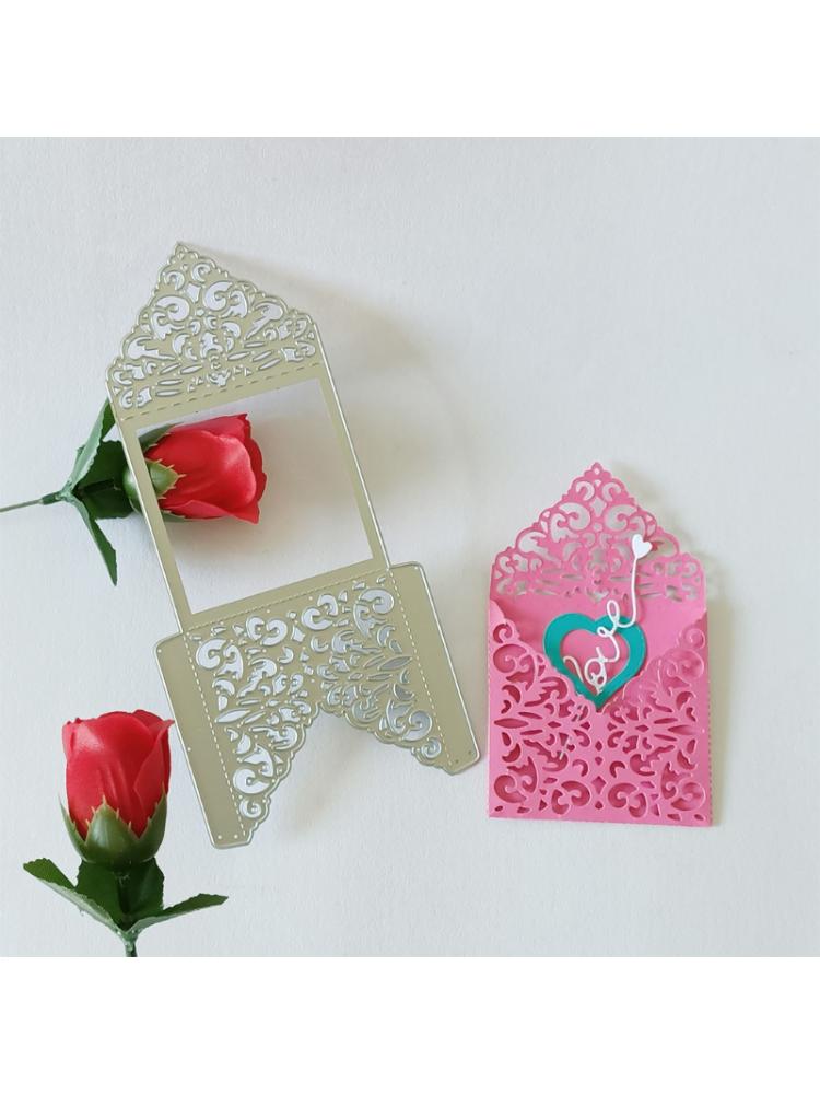 Envelope Metal Cutting Dies Stencil DIY Scrapbooking Album Paper Card ...
