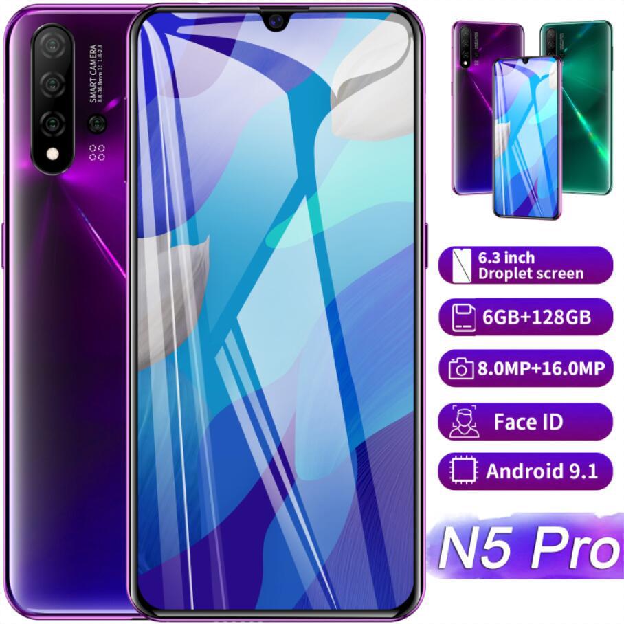 Buy N5 PRO 6.3-inch Smartphone 6GB RAM 128GB ROM Face Unlock at ...