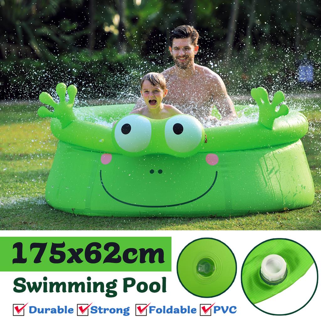 Buy 175x62cm Kid Inflatable Swimming Pool Tub Paddling Pool Kids ...
