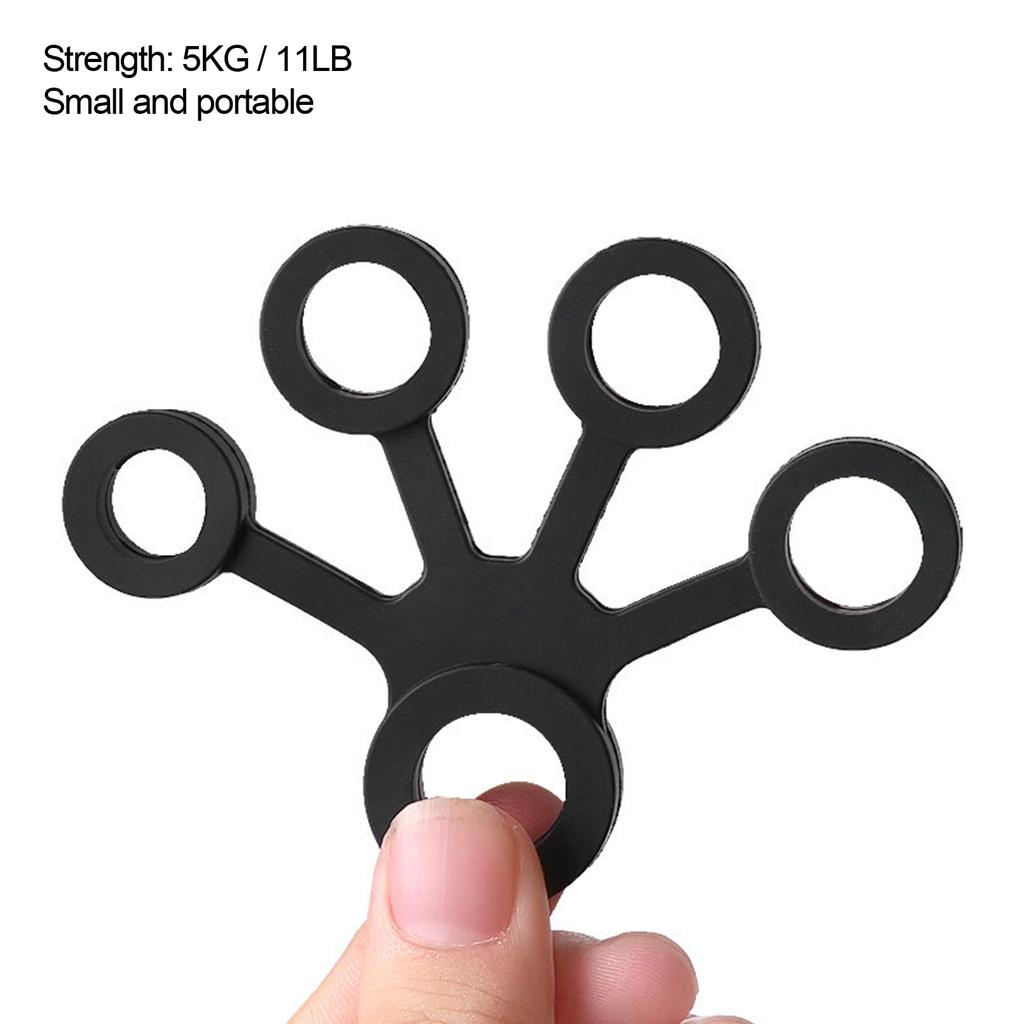 Buy 2pcs Silicone Finger Stretcher Portable Elastic Hand Resistance ...