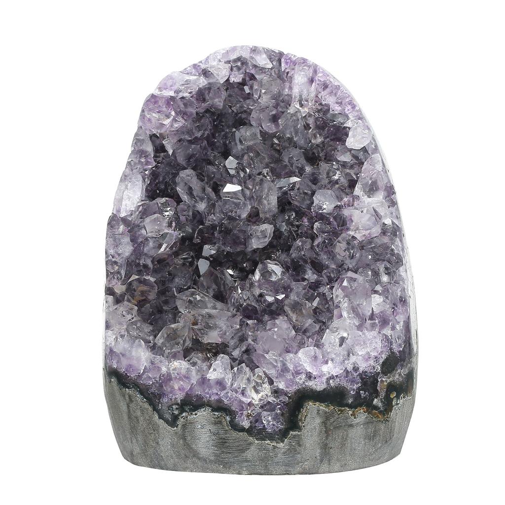 Buy Dark Purple Amethyst Geode Natural Amethyst Crystal Geode Cluster ...