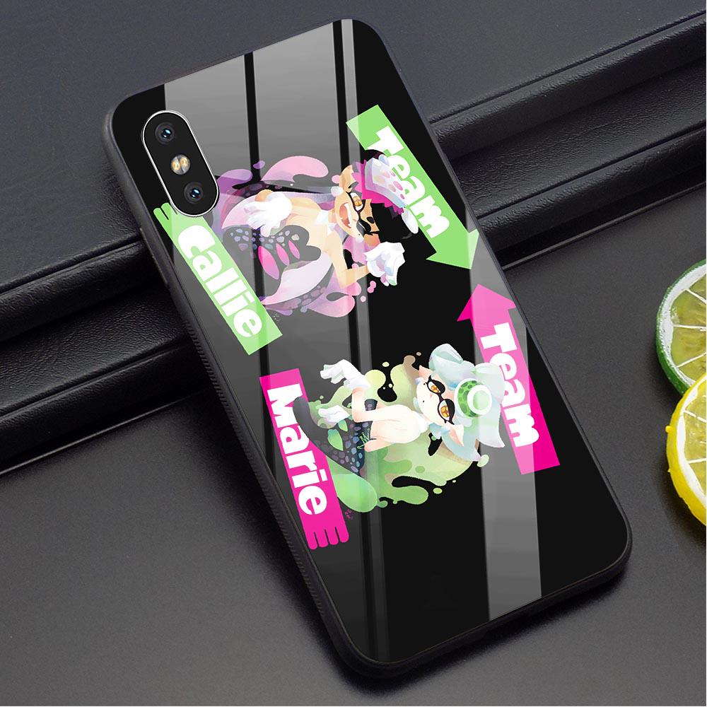 Team 2 Marie Splatoon Glass Phone Case for Huawei Honor 9 10 P10 P20 ...
