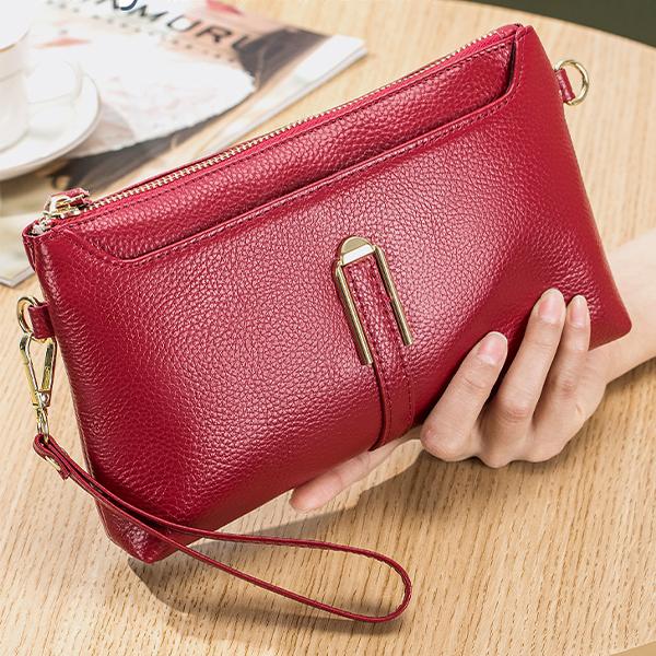 Buy Lady's Handbag Genuine Leather Large Capacity High Quality Cost ...