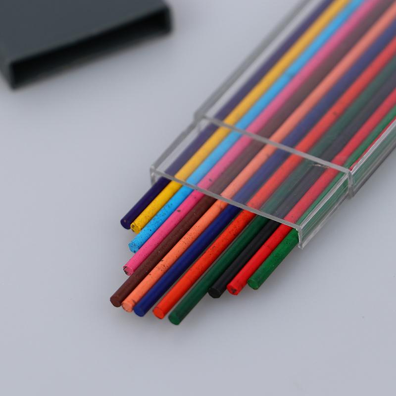 Buy 2.0Mm 2B Colored Pencil Lead 2Mm Mechanical Clutch Refill Holder 12 ...