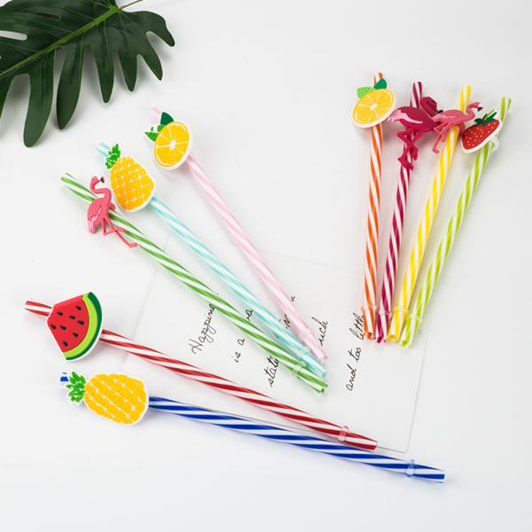 Buy 12pcs Drinking Straws Decorative Reusable Drinking Pipettes for ...