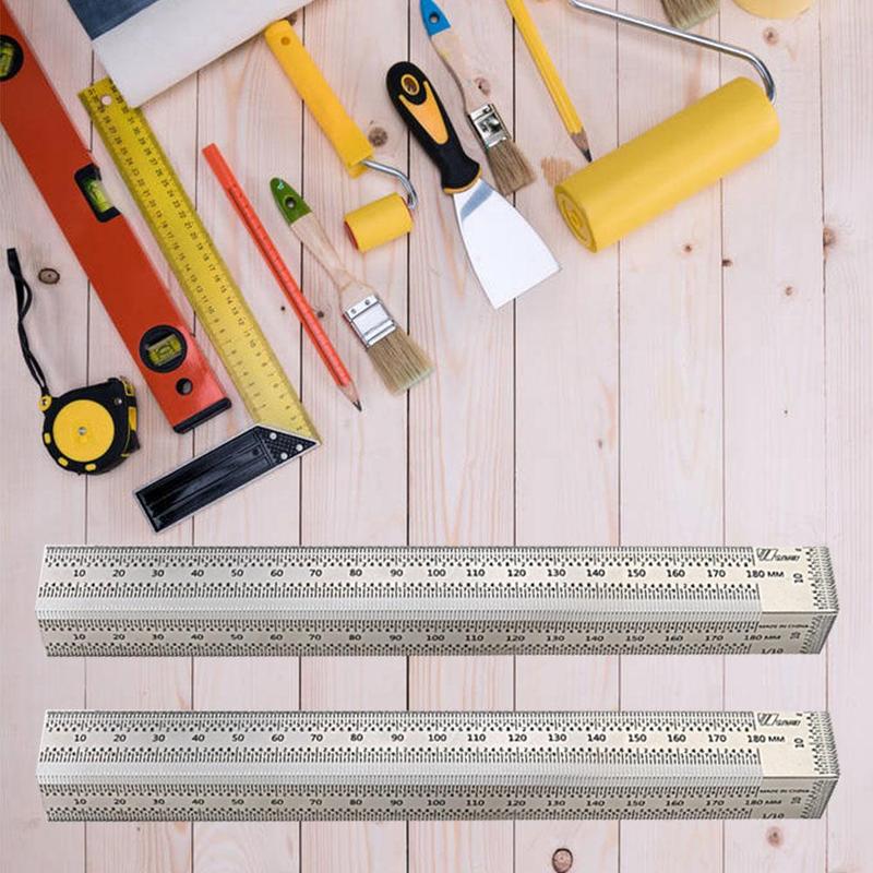 Buy Ultra Precision Marking Ruler T Type Square Wood Working Scriber ...