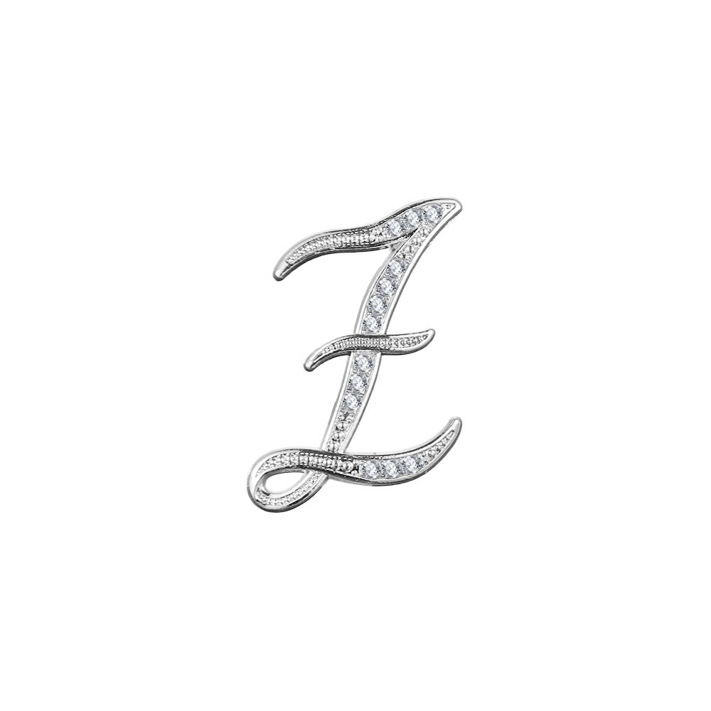 Buy Suit Collar Accessories Initial Lapel Pin 26 English Letters ...
