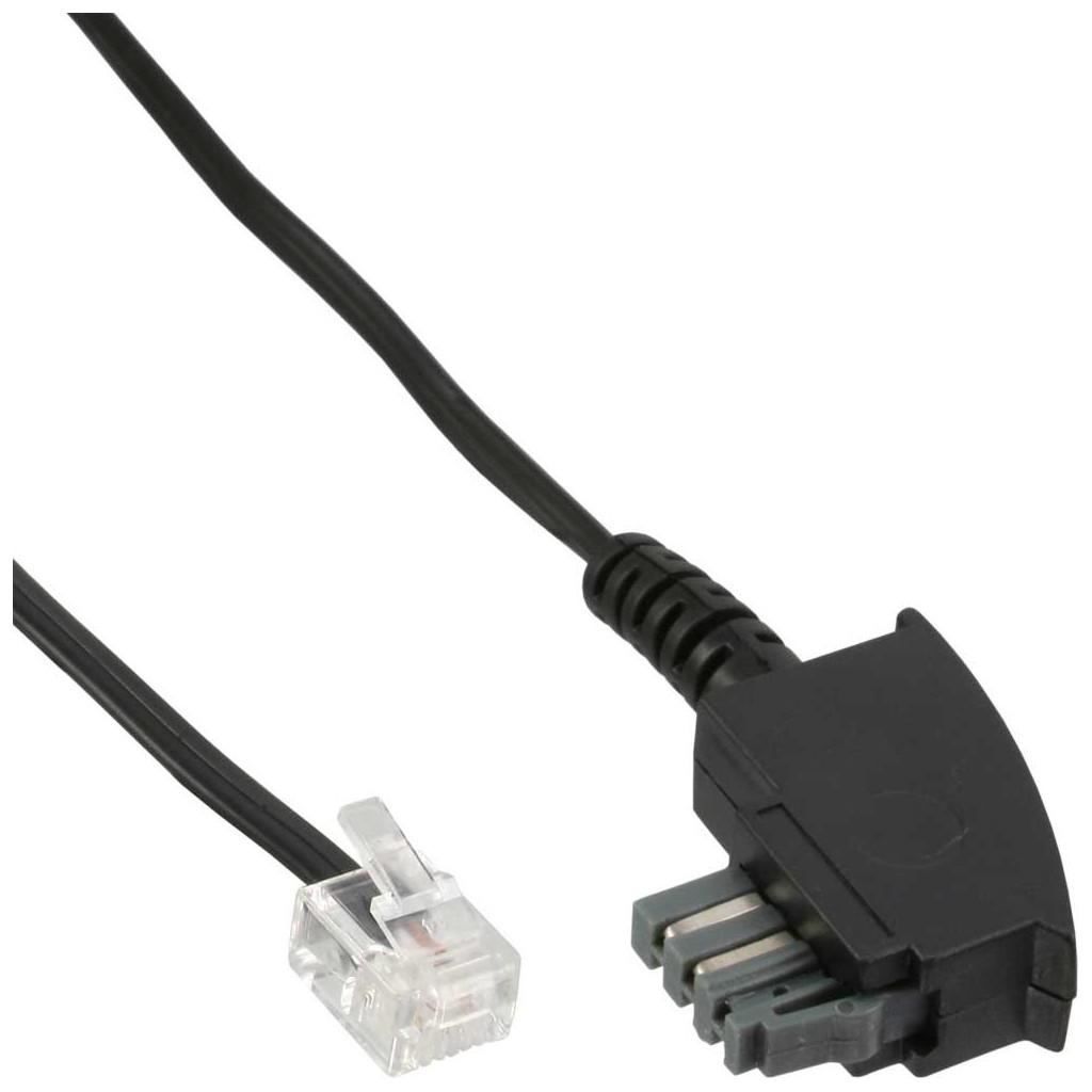 Buy InLine® TAE-N Cable, TAE-N To RJ11 (6P4C), 1m at affordable prices ...