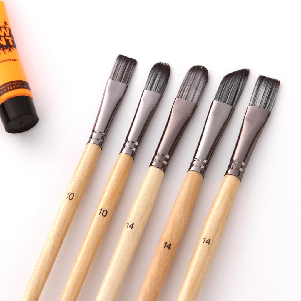 Cheap Set of 24 Portable Paint Brushes with Scraper Brush Storage Bag ...