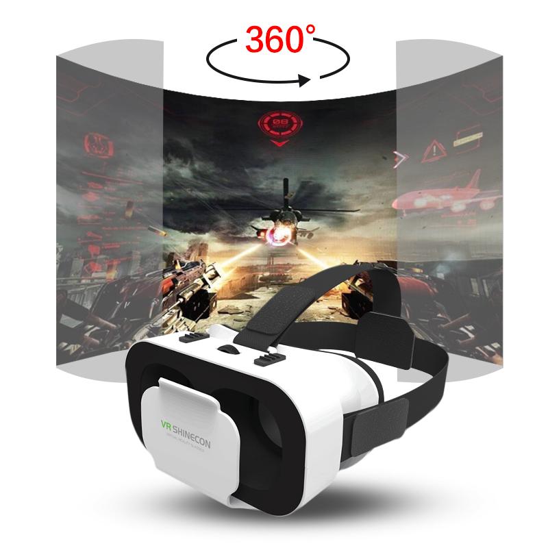 Buy VR Shinecon 5th Generations VR Glasses 3D Virtual Reality Glasses ...