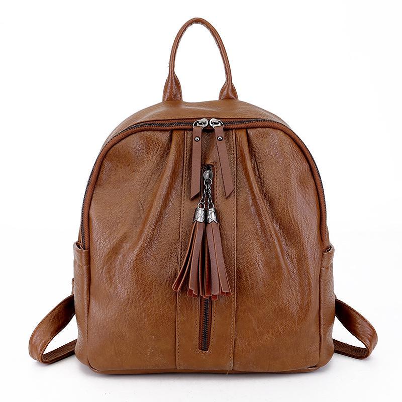 Buy Small Backpack Women Leather Shoulder Bag Summer Mini Backpacks ...