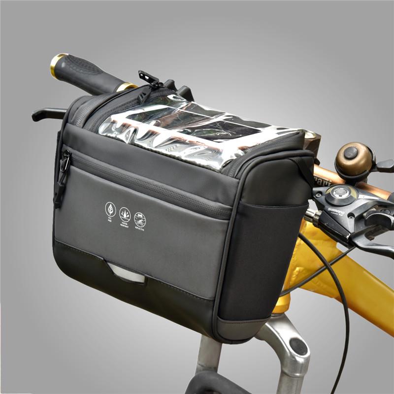 Buy Practical Waterproof Bicycle Handlebar Bag Large Capacity ...