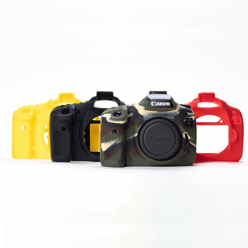 Buy Soft Silicone Rubber Camera Case For Canon EOS 7D Scratch Proof ...