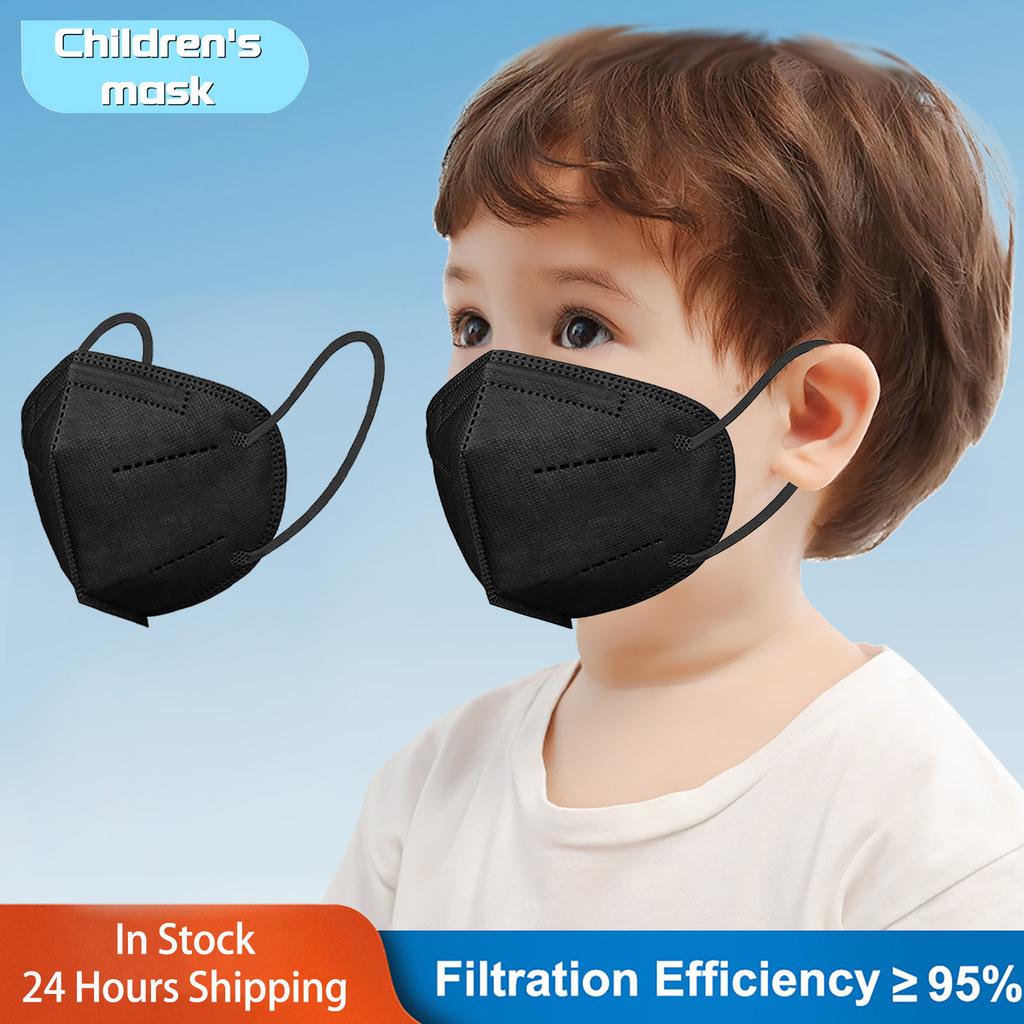Buy Mimimama 50PCS Children's Mask Pure Color Outdoor Prevention Mask ...