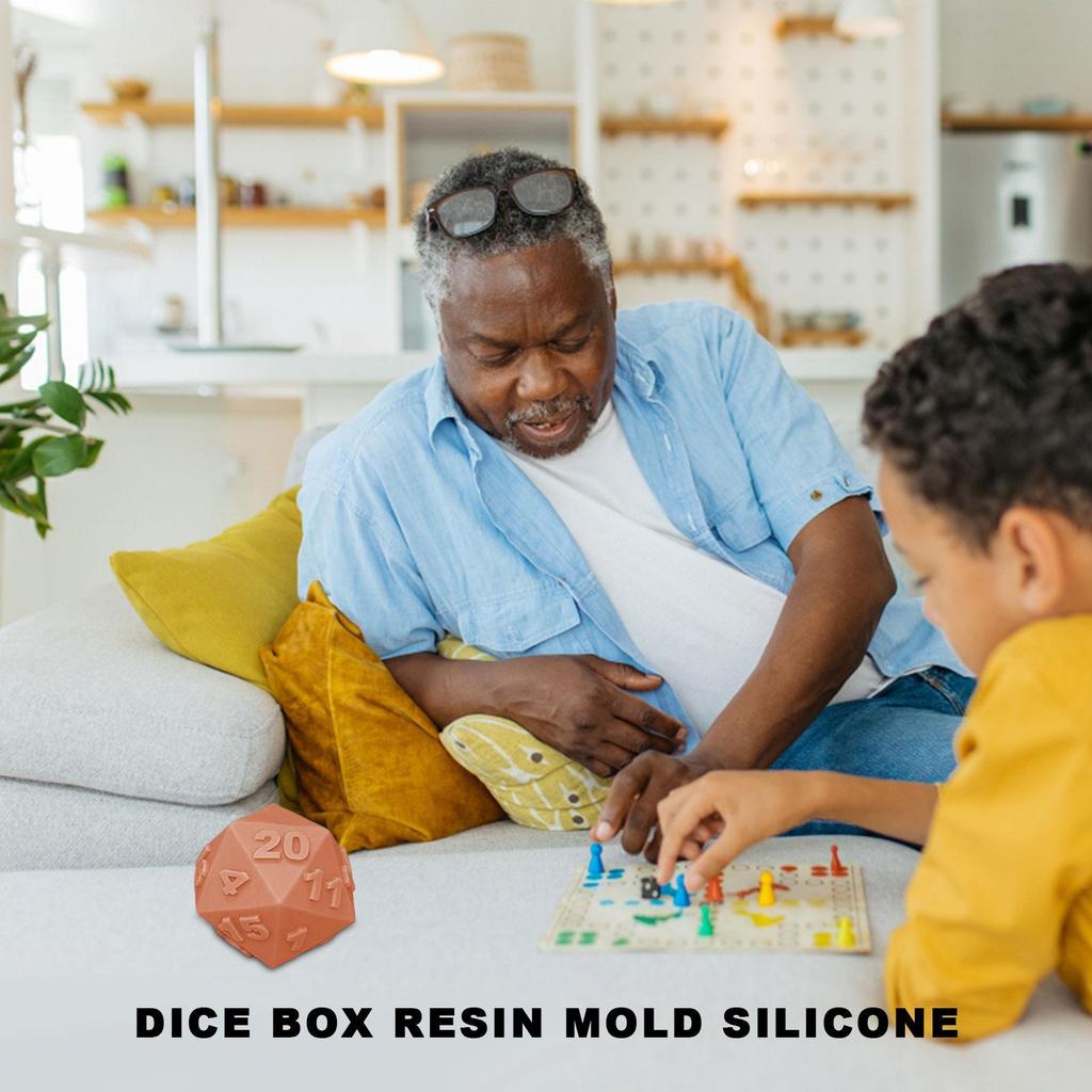 Cheap Dice Molds For Resin|D20 Dice Resin Casting Molds|Polyhedral Game ...