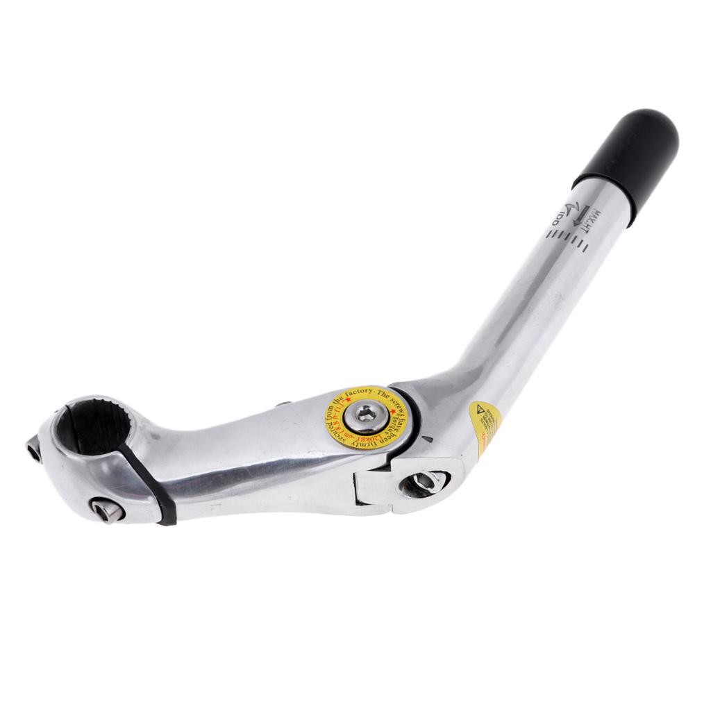 Universal Mountain Bike Handlebar Aluminum Alloy Quill Stem 25.4mm ...