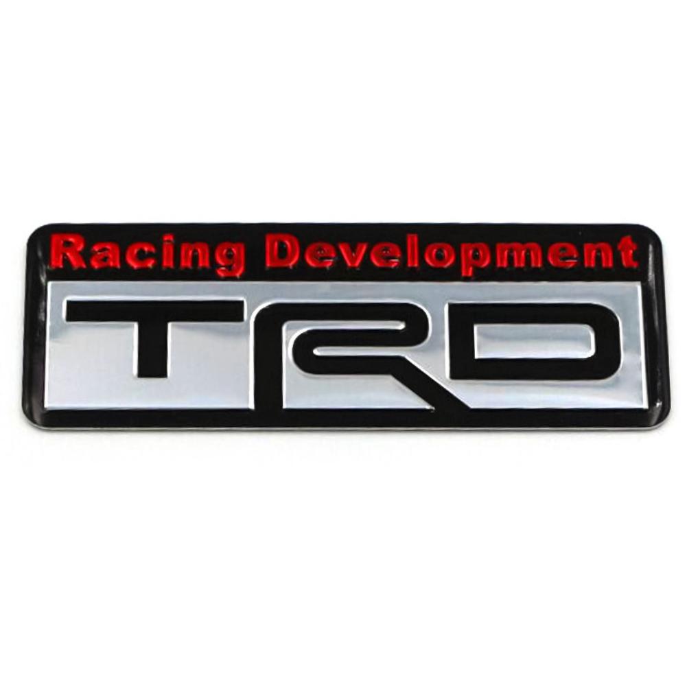 Stylish 3D Metal TRD Car Trunk Sticker Emblem Badge Decor for Toyota ...