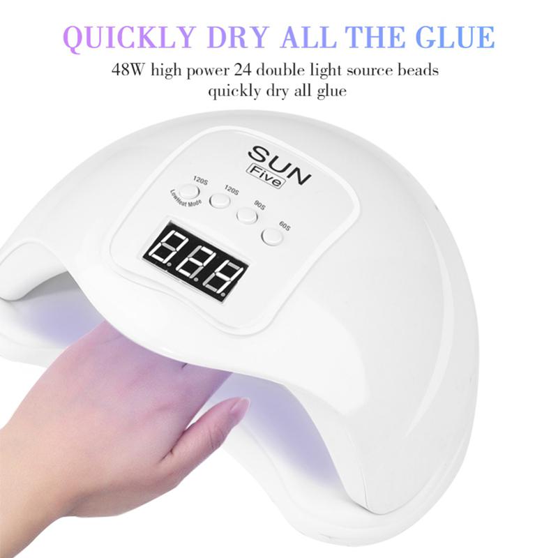 Buy 48W Manicure Phototherapy Machine Intelligent Induction Manicure ...