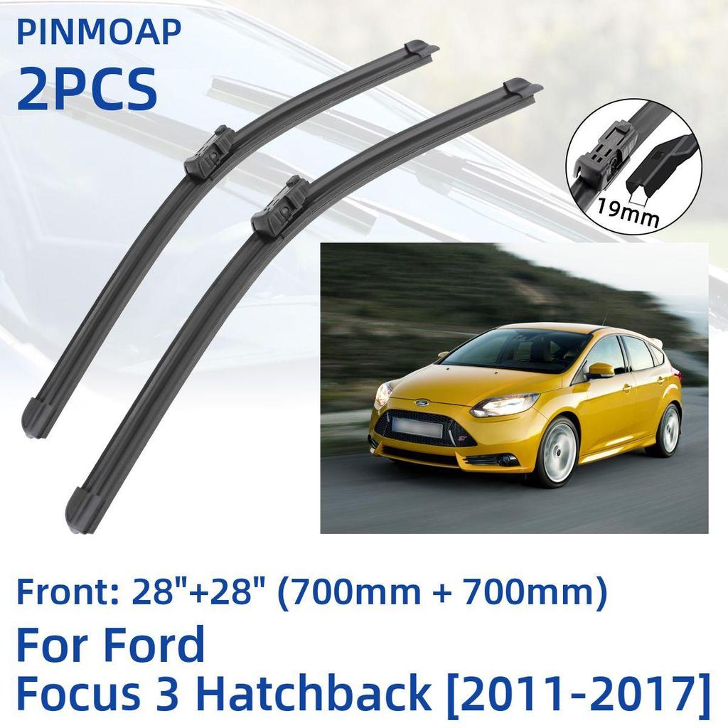 Buy 2PCS Front Windshield Windscreen Wiper Blades For Ford Focus 3 ...