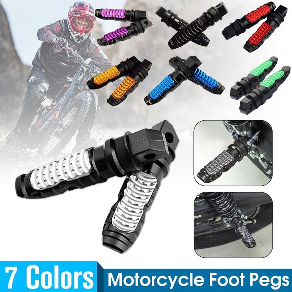 Buy Motorcycle Accessories Pedals Modified Color Rear Pedal at ...