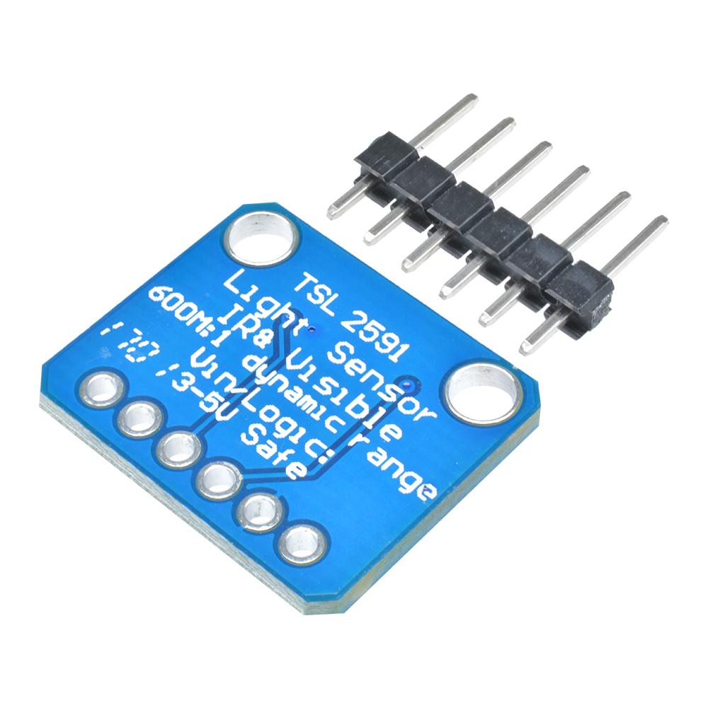 Buy TSL2591 Digital Optical Light Sensor Module DC 3.3V-5V I2C IIC 7-Bit High Dynamic Range ...