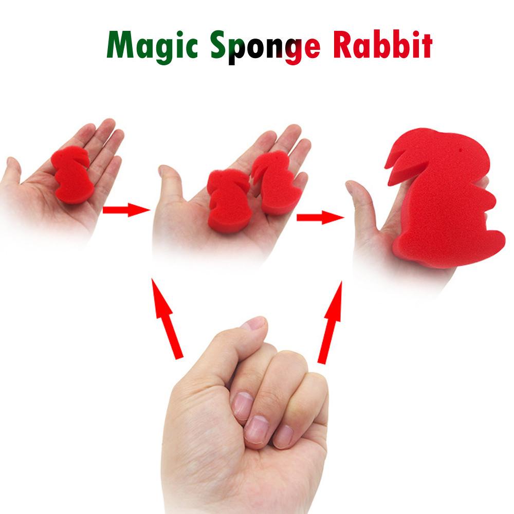 Miracle Sponge Ball to Bunny Rabbit Amazing Magic Trick Magic Rabbit ...