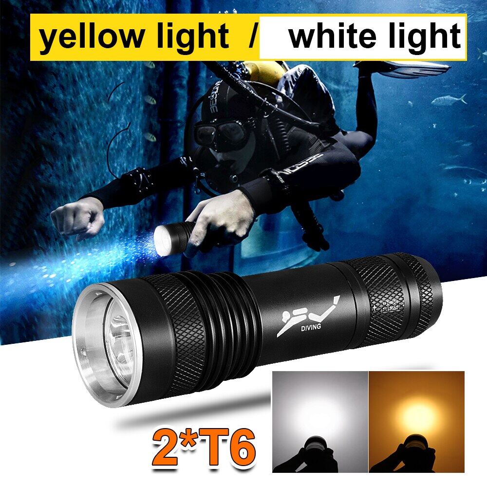 Satın alın Professional Diving Flashlight LED 18650 XML Waterproof ...