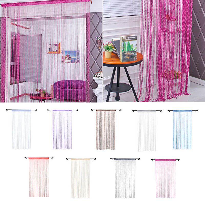 Buy Fringe Net Curtains String Patio For Door Fly Screen Windows ...