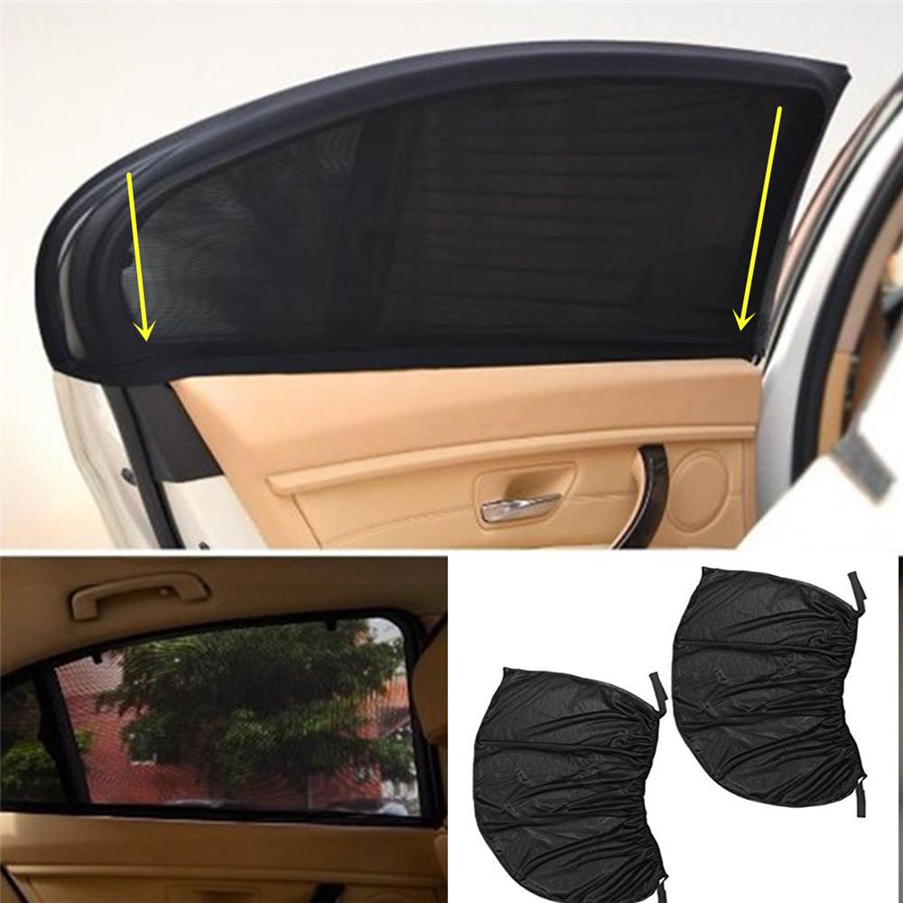 Buy Rear Side Mesh Protector Sun Visor Cover Shield Car Rear Window ...