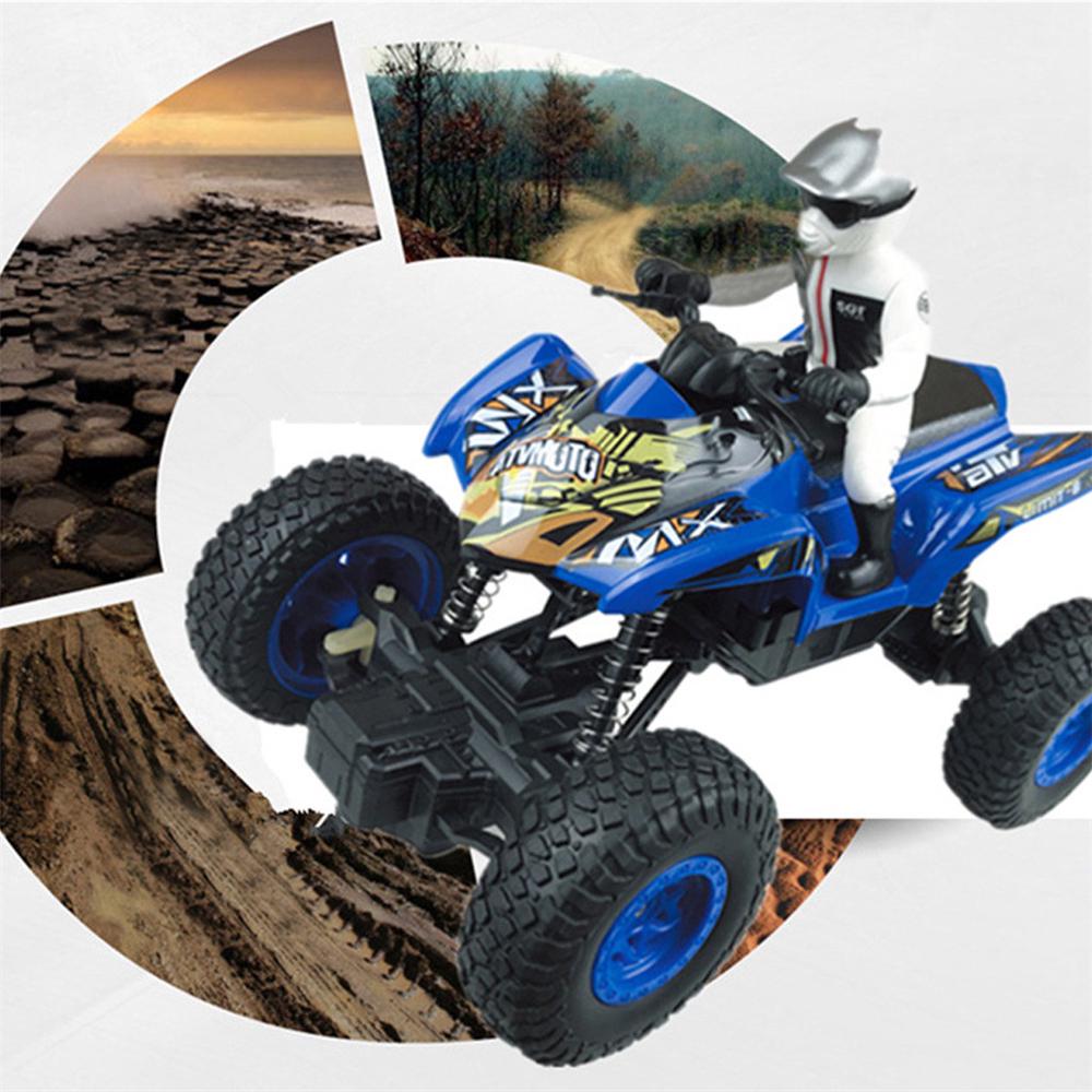 Off-road Remote Control Motorcycle 1/20 Scale 4CH Drive Rock Crawler ...