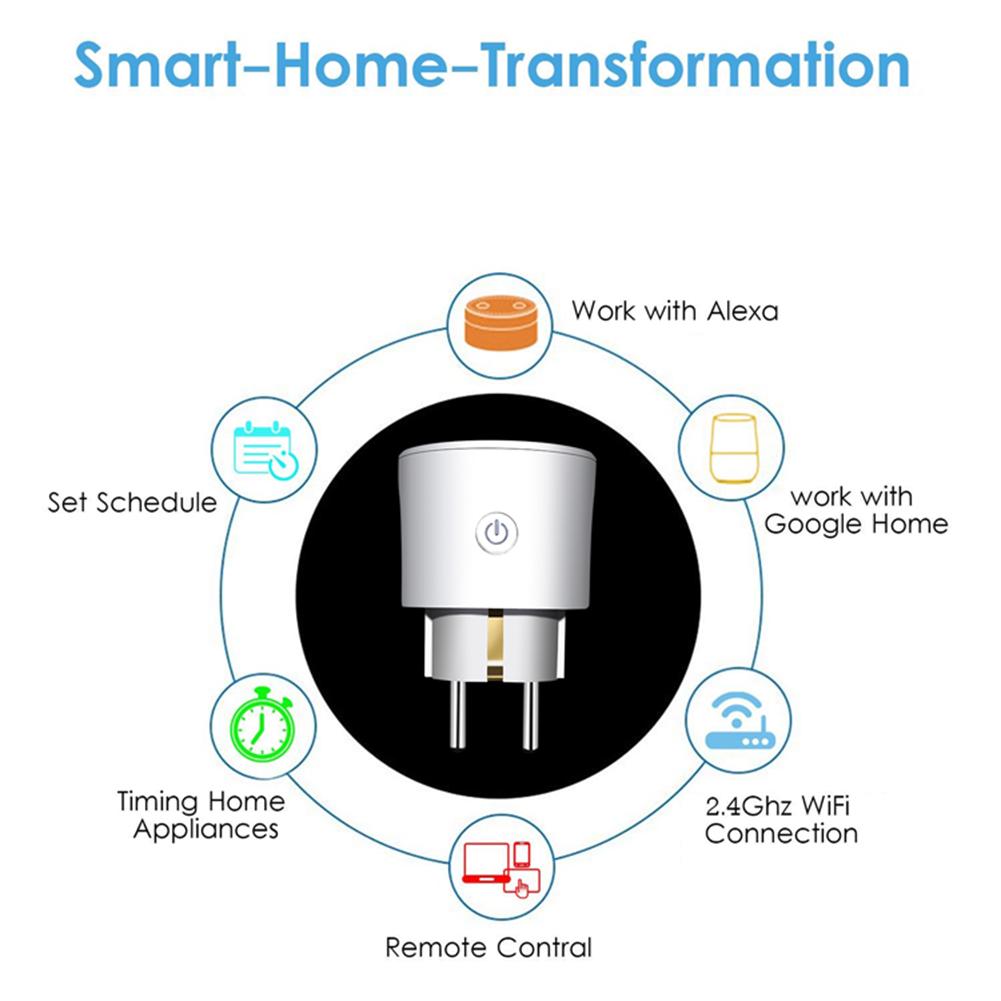 Buy Smart Plug Remote Control Home WiFi Smart Power Socket Wireless ...