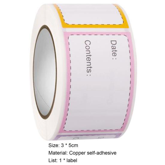 Buy DIY No Residue Food Label Stickers Modern Sticky Storage Date ...