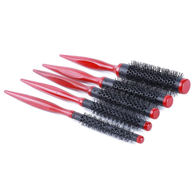 Buy Cylinder Rolling Comb Sharp Tail Massage Comb DIY Haircut Modeling ...