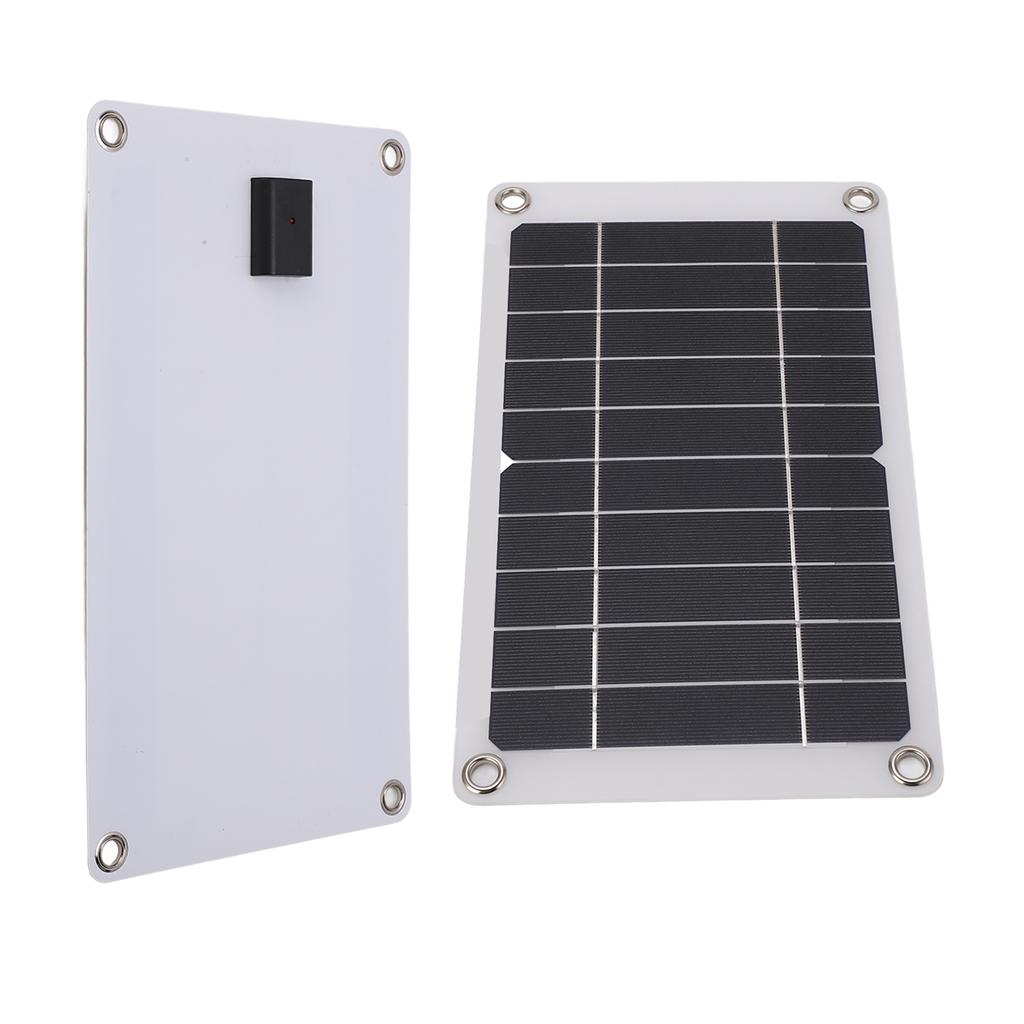 Buy 7.5W 5V USB Solar Panel Battery Charger Portable Monocrystalline ...