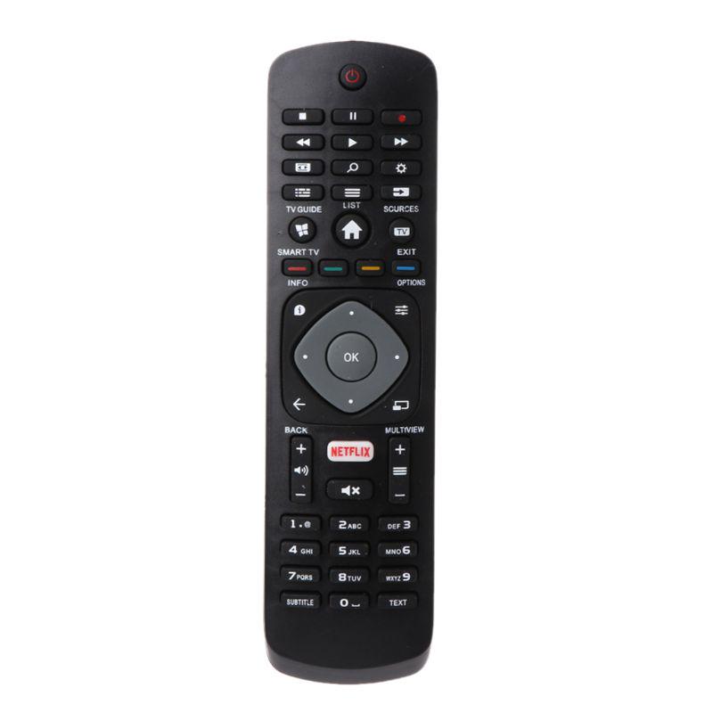 Black Remote Control Controller Replacement for Philips NETFLIX Smart ...