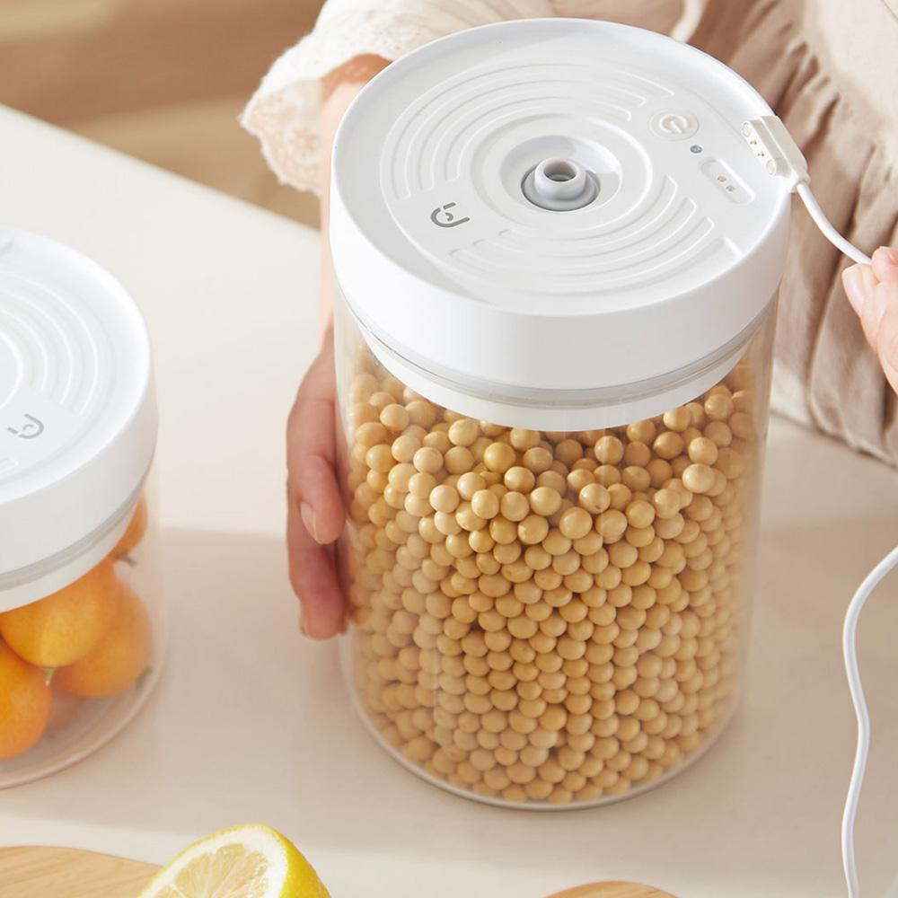 Buy BUD Rechargeable Electric Auto Air Extraction Airtight Seal Food ...