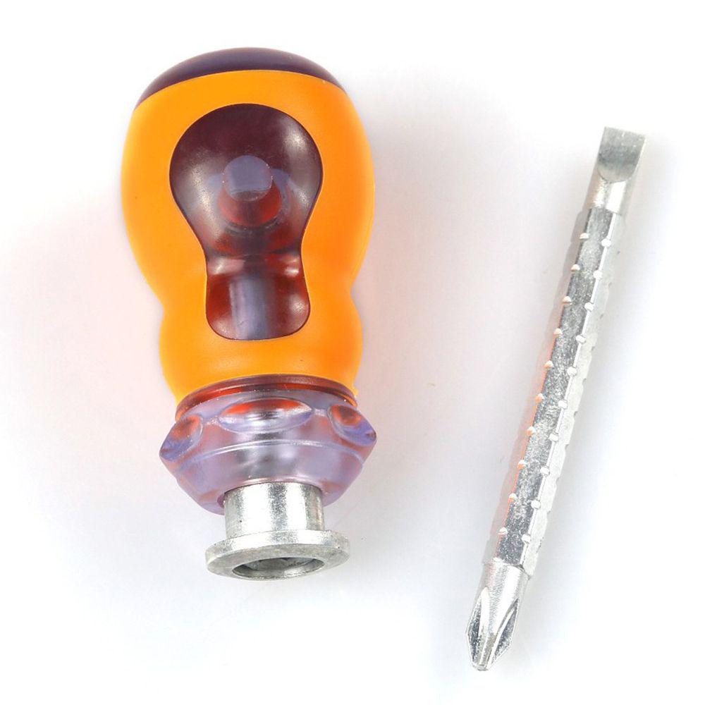 Buy Repair Mini Double End Hand Screwdriver Phillips Screw Driver Flat ...