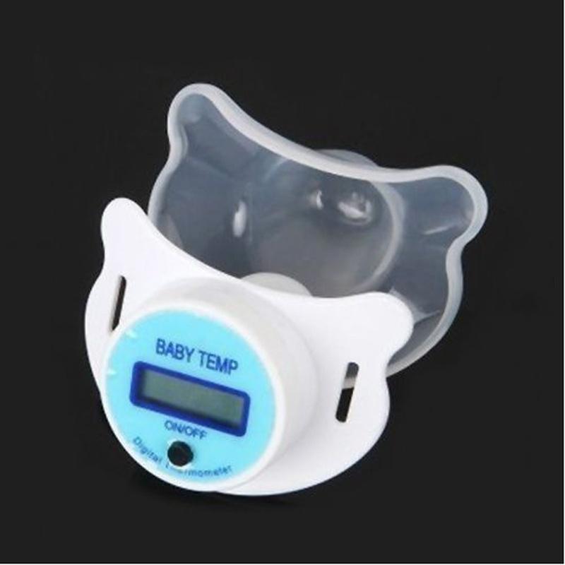 Digital LCD Infant Baby Newborn Pacifier Temperature Nipple Thermometer ...