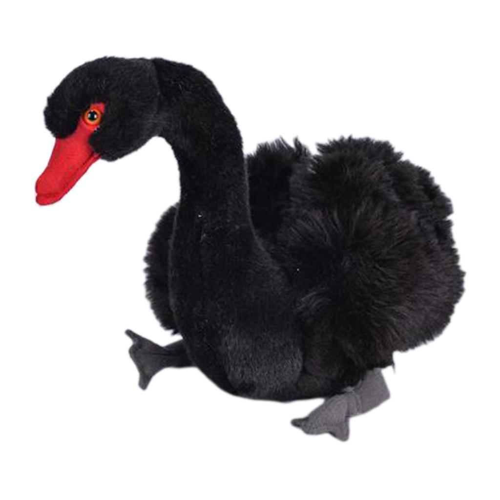 Buy Super Soft Stuffed Plush Toy Simulated Animal Swan Kids Baby Doll ...