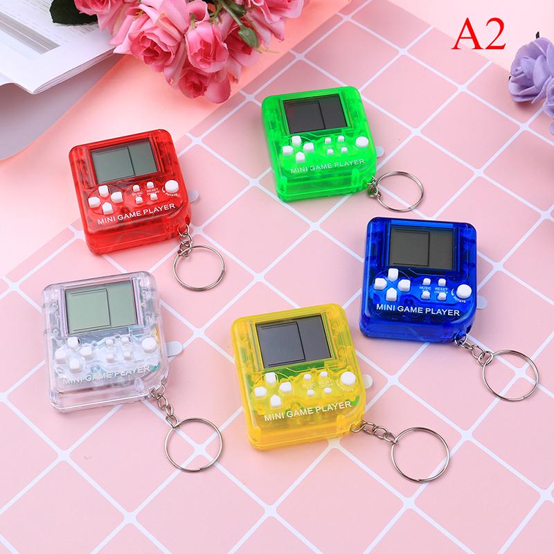 Buy 1Pc Easy To Use Bright Color Classic Tetris Ultra-Small Mini Game ...