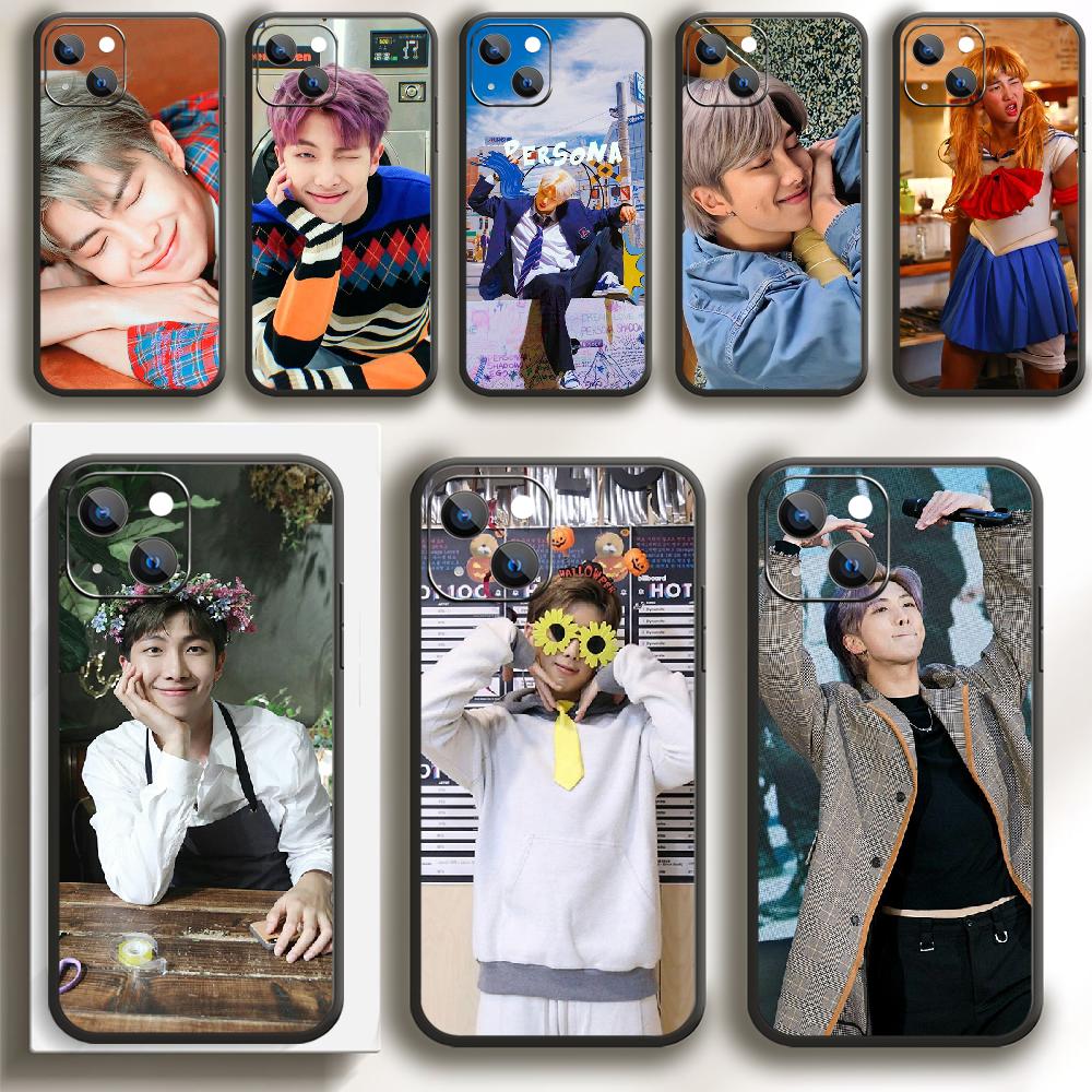 Buy RM BTS-BangTan Kpop Phone Case Cover For IPhone Xiaomi Redmi ...