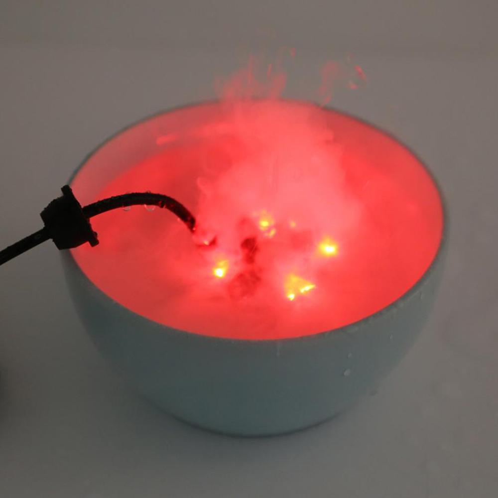 Buy LED Mist Maker Fogger Atomizer Air Humidifier Water Fountain Pond ...