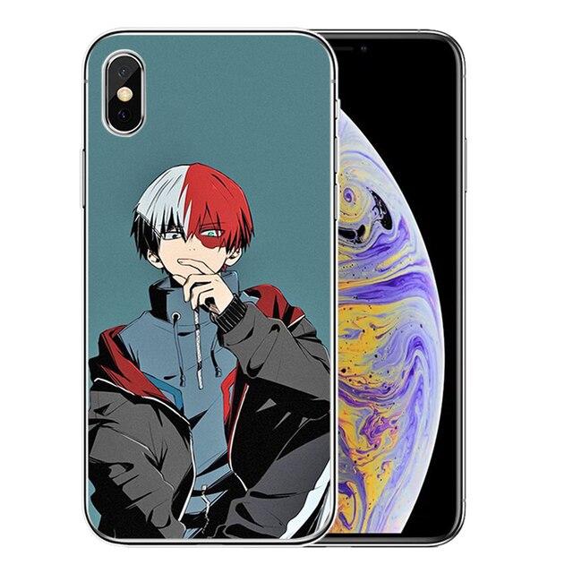 Buy Shoto Todoroki Silicone Phone Case For Iphone 12 11Pro Max 11 XR XS ...
