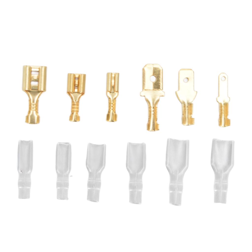 Cheap 450Pcs Wire Crimp Terminal Block Male Female Spade Connectors ...