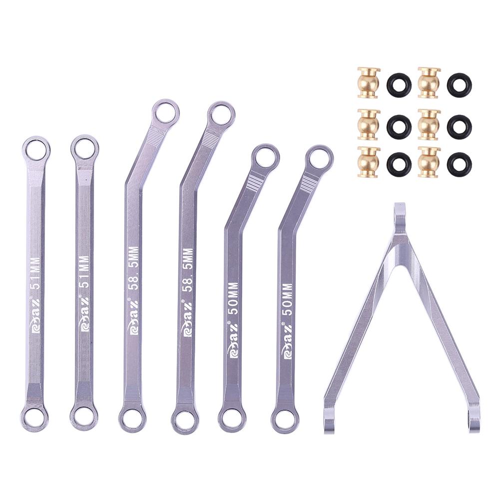 Buy 7pcs RC Rod Linkage Kit High Clearance Color Titanium for RC ...