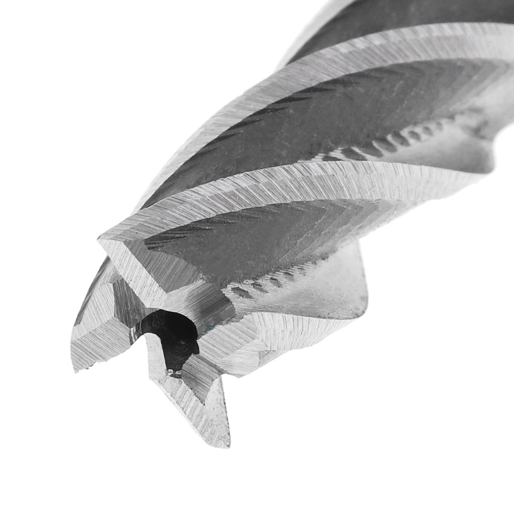 12mm 4 Flute HSS & Aluminum End Mill Cutter with Super Hard Straight ...