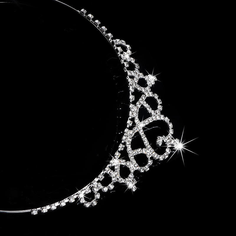 Cheap Princess Tiara Crown Headband Girls Crystal Rhinestone Jewelry ...
