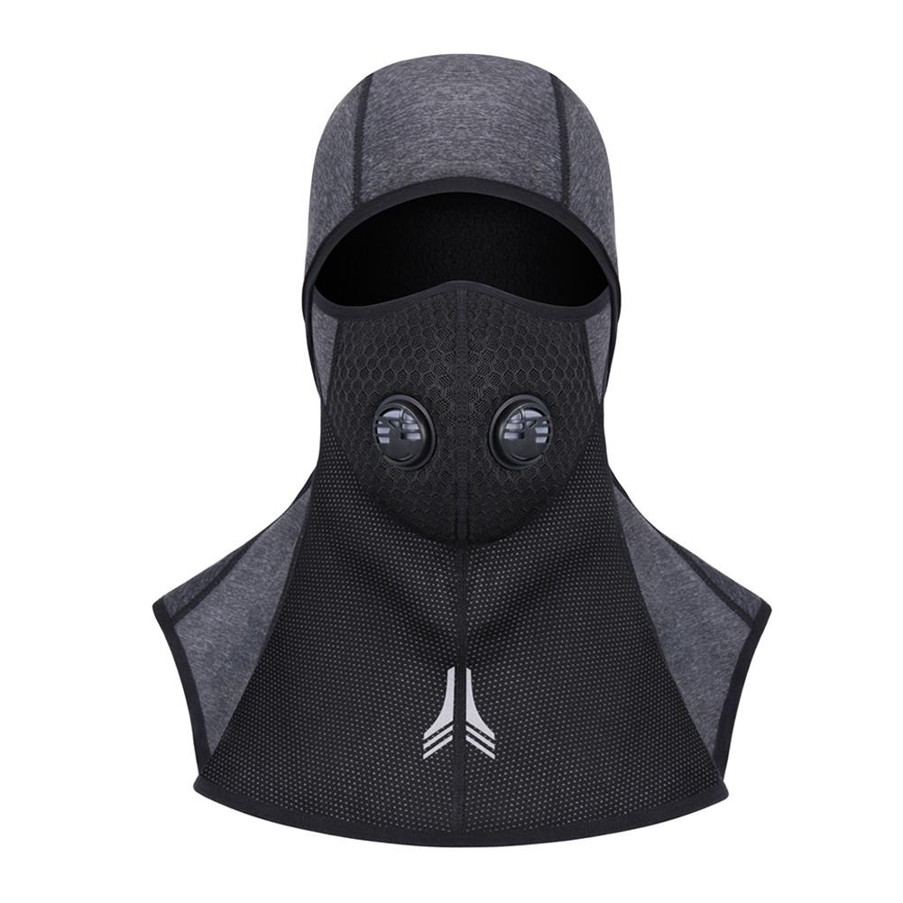 Buy Windproof Cold Face Warm Outdoor Sports Wheel Up Autumn Winter Hood ...