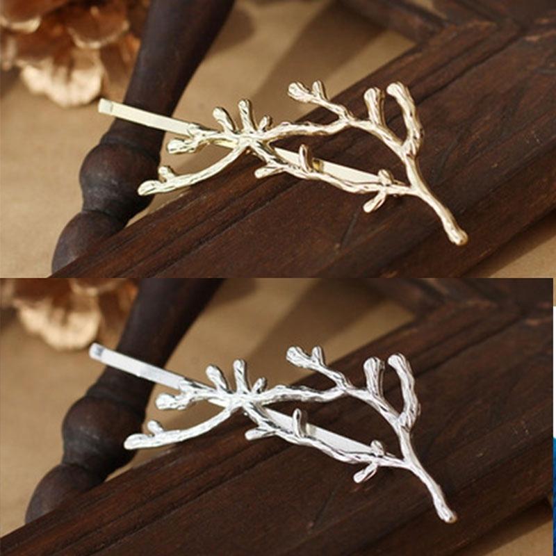 Buy Women Simple Antlers Shape Personalized Hair Clips Hair Accessories ...