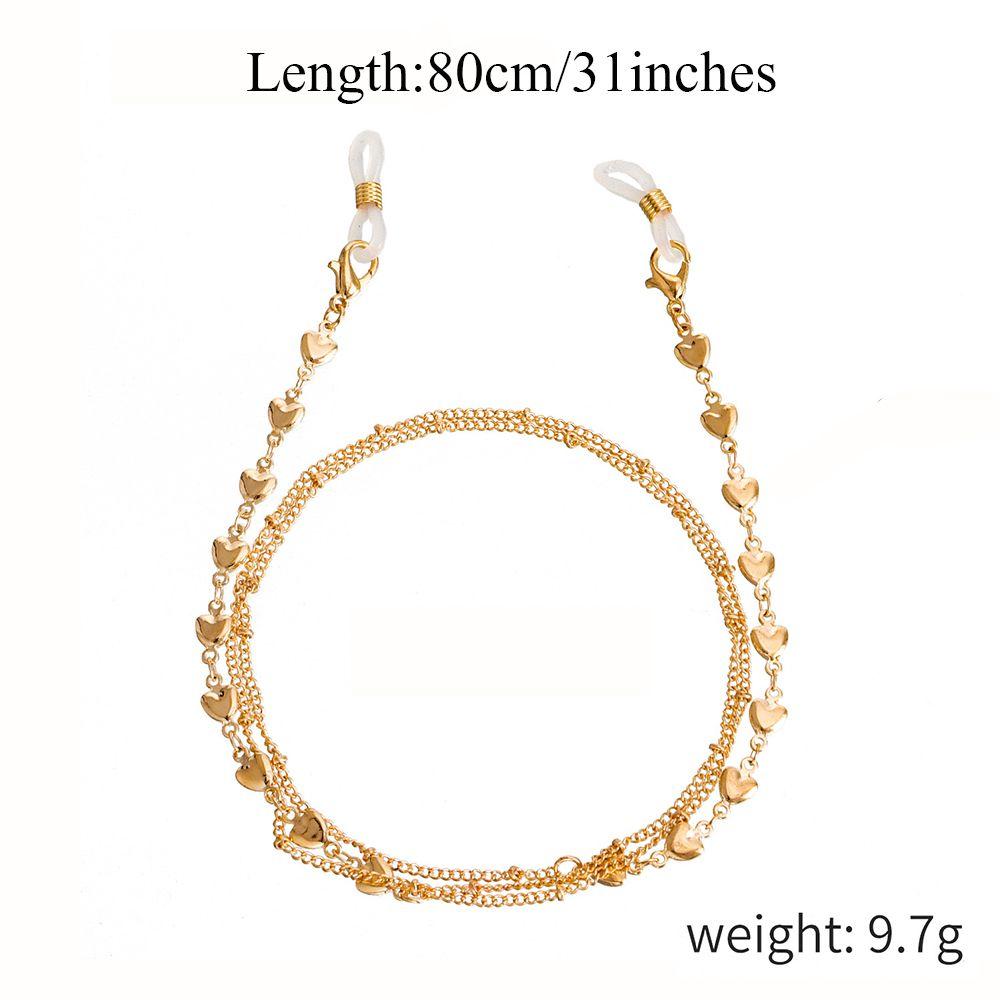 Cheap Fashion Mask Chain Anti-lost Metal Glasses Chains Eyeglasses ...